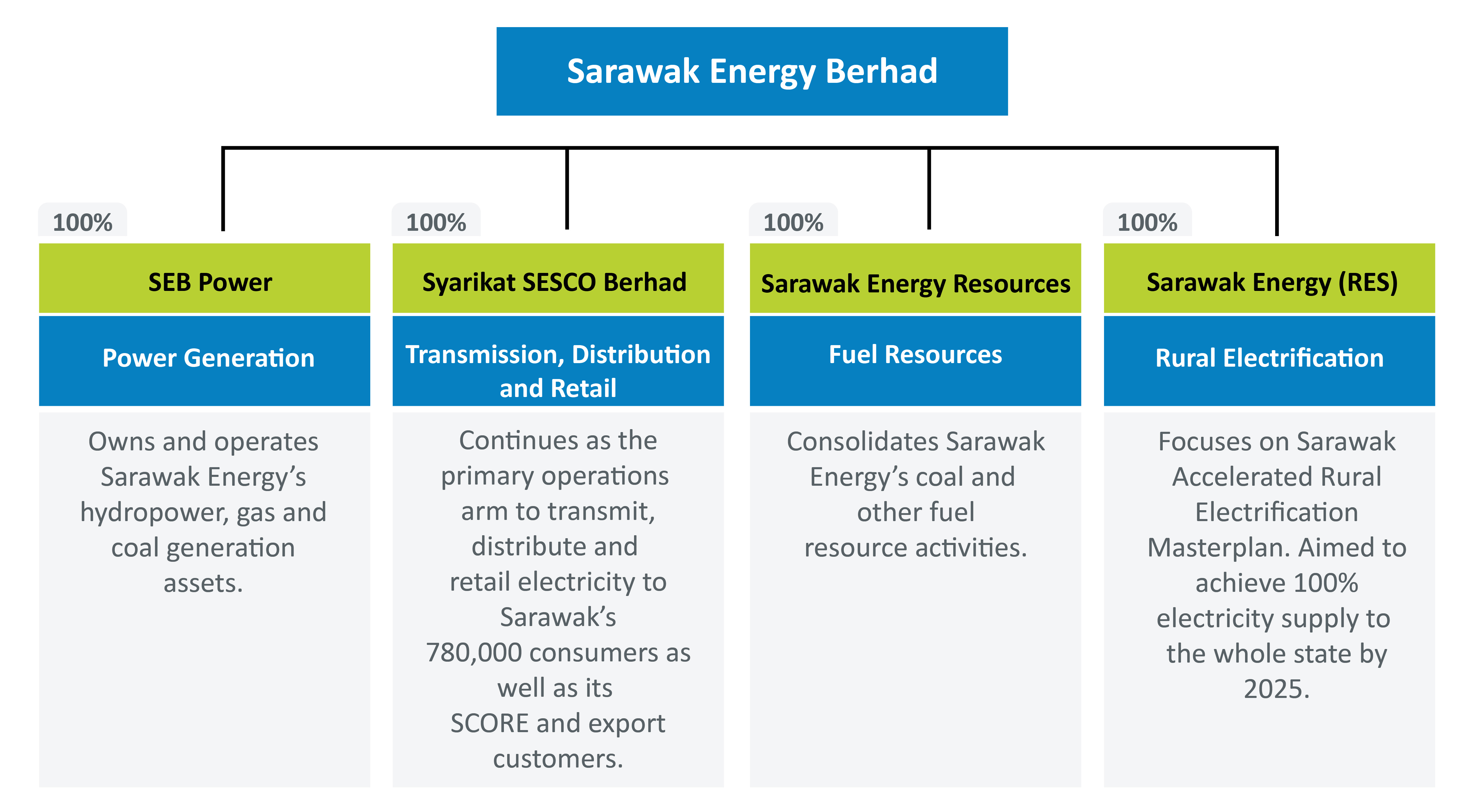 Our Organisation - Sarawak Energy